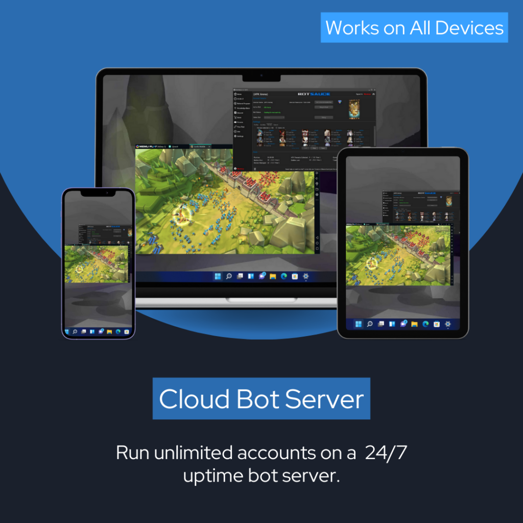 Mobile Game Bot Server - BoostBot